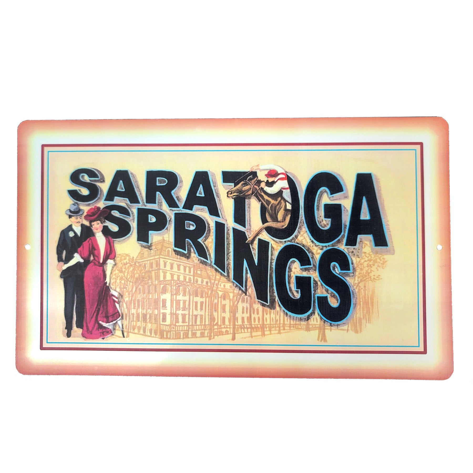 Saratoga Springs Victorian Sign | Gift Shop & Custom Framing